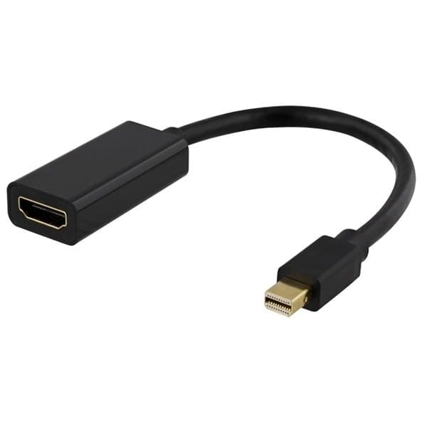 Deltaco Mini DisplayPort til HDMI adapter - Elkjøp