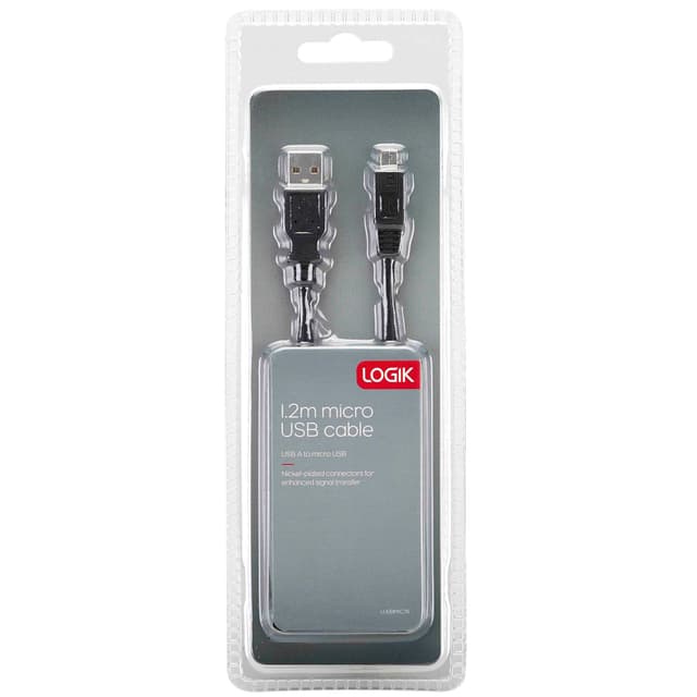 Logik Micro USB-kabel (1,2 m) - Elkjøp