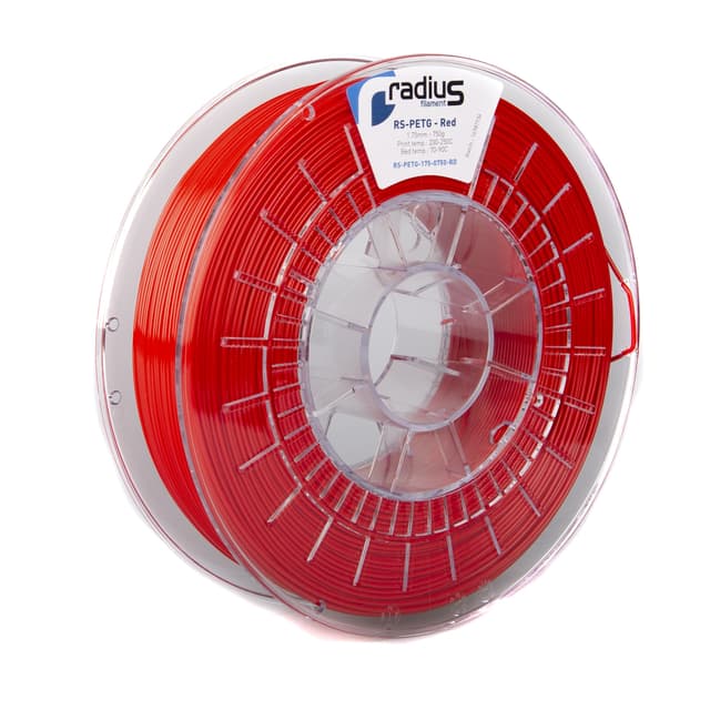 Radie PETG 1.75mm 750g - Röd - Elgiganten - Elgiganten