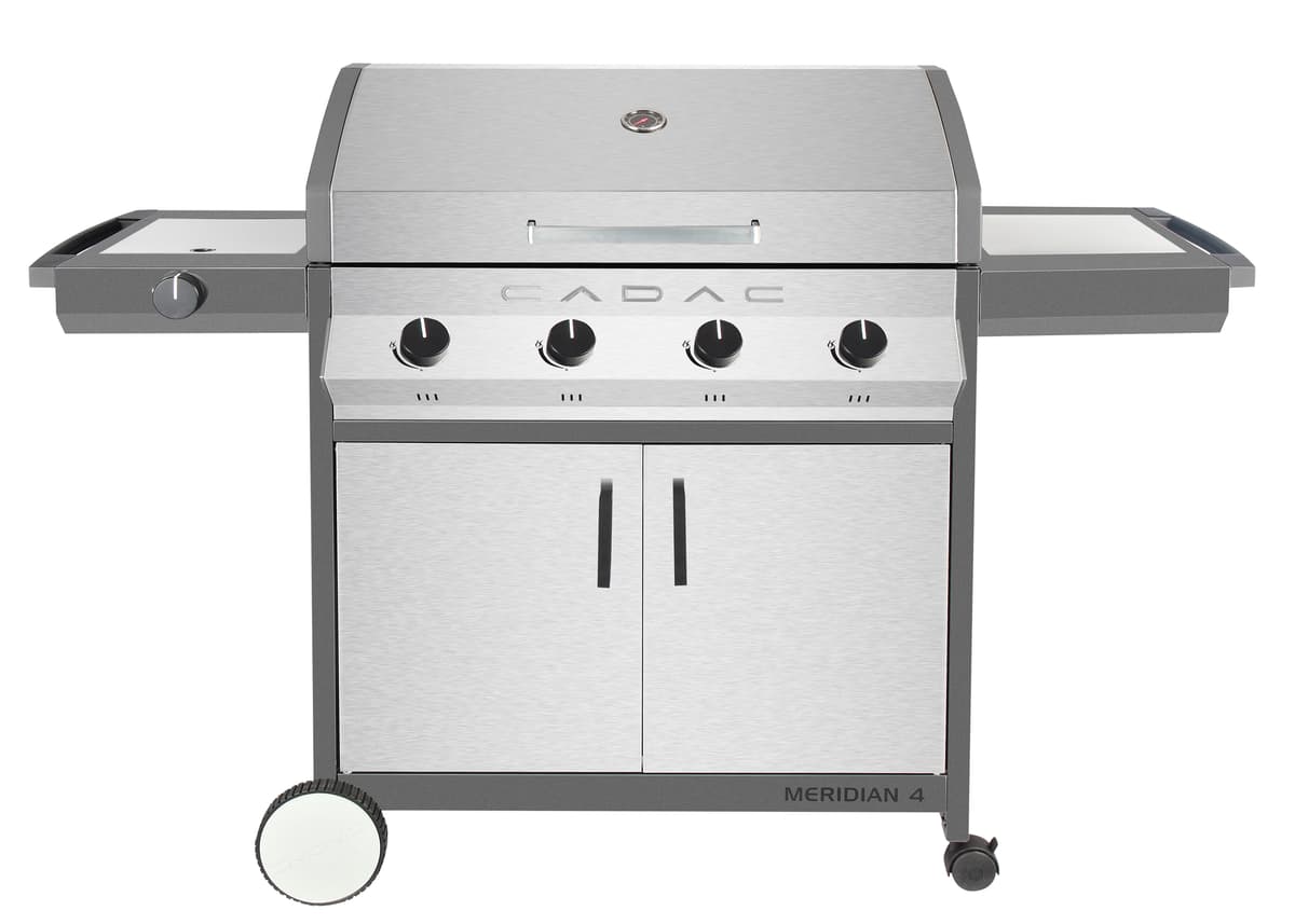 Gassgrill 4B + SB - SS "Meridian" - Elkjøp | Elkjøp