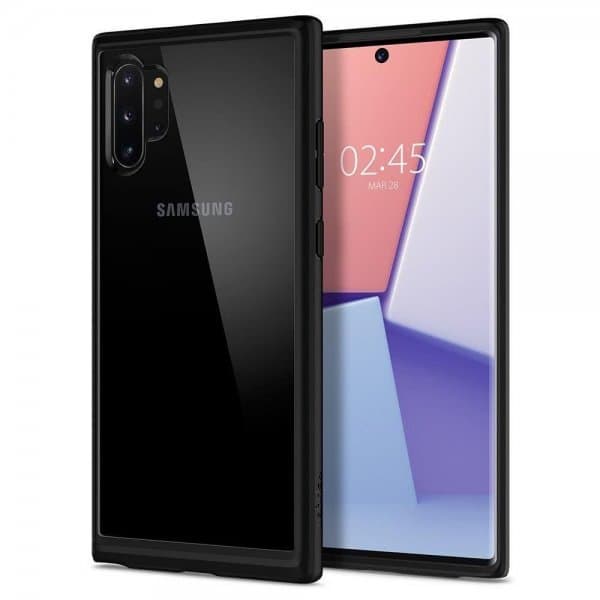 Spigen Samsung Galaxy Note 10 Plus Deksel Ultra Hybrid Matte Black - Elkjøp