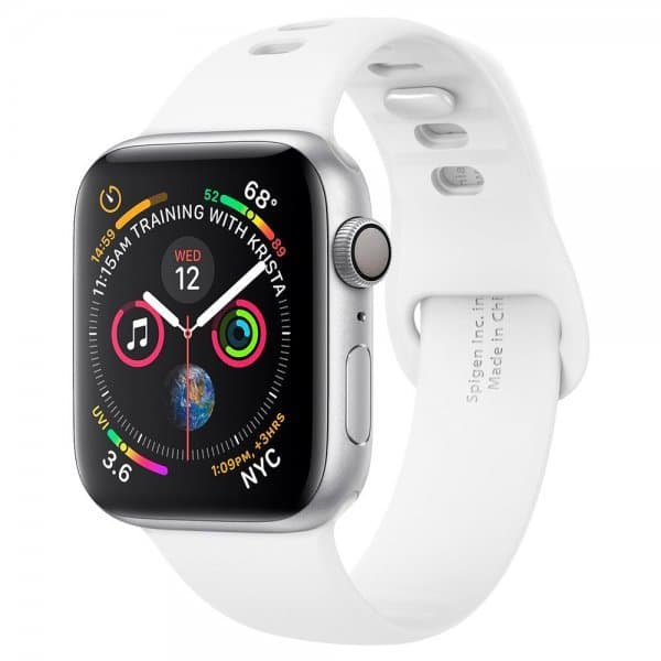 Spigen Apple Watch 42/44/45mm Armbånd Air Case Hvit - Elkjøp