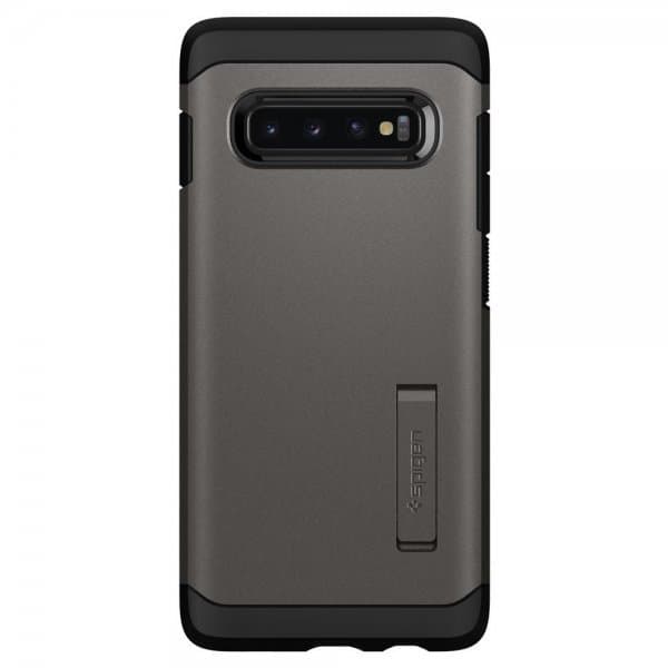 Spigen Samsung Galaxy S10 Plus Deksel Tough Armor Gunmetal - Elkjøp ...