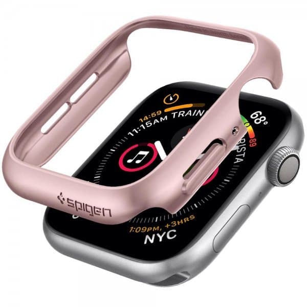 Spigen Apple Watch 40mm (Series 4/5/6/SE) Deksel Thin Fit Rosegull - Elkjøp