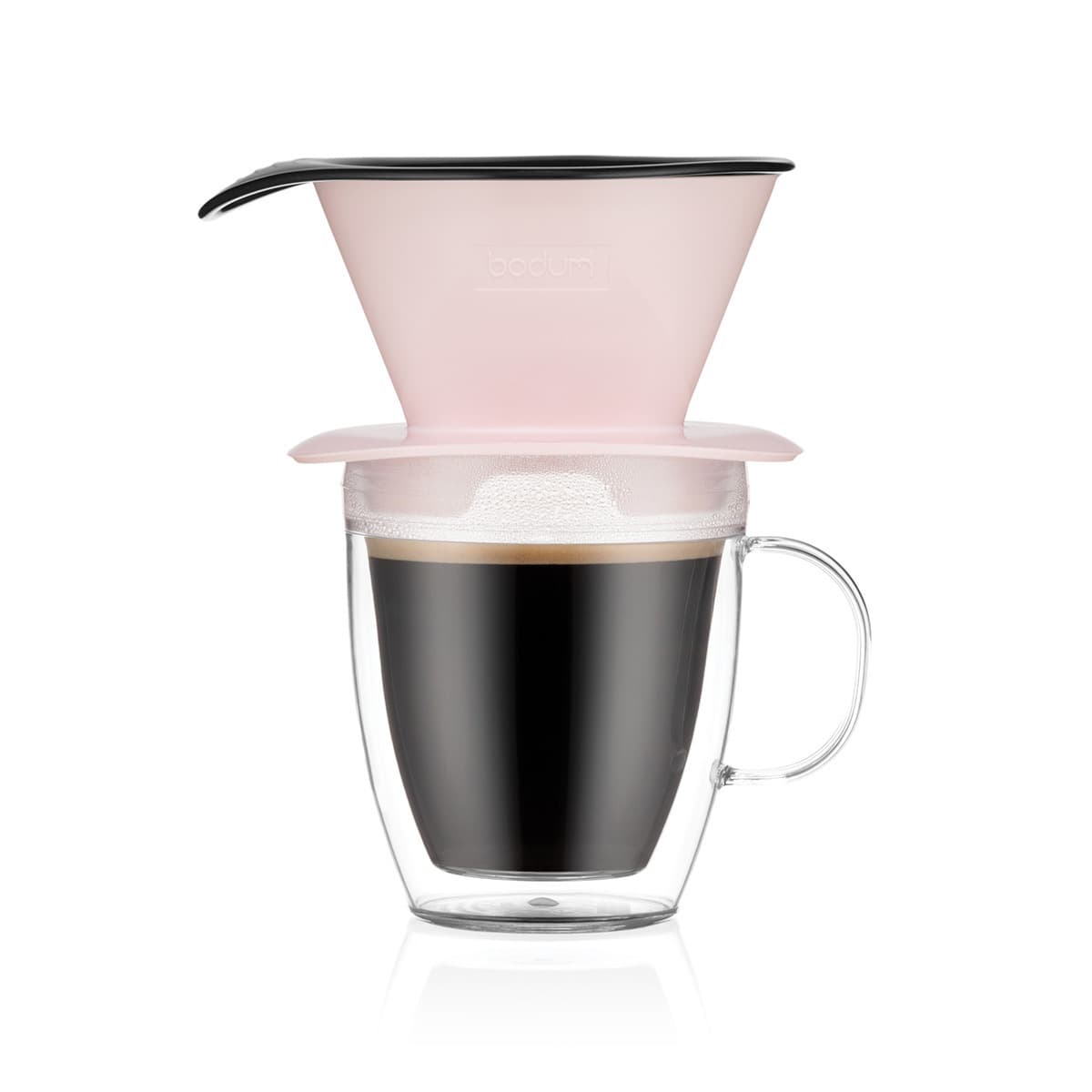 Bodum Filterholder og kopp med doble vegger POUR OVER 0.3 L - Elkjøp