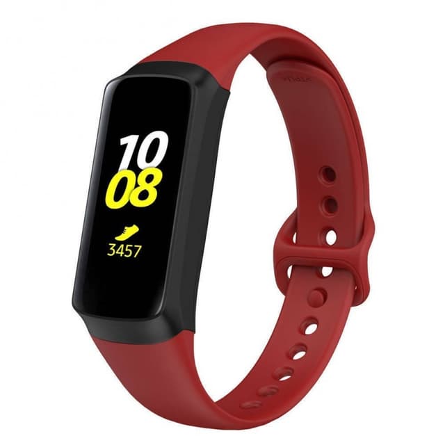 Sport armbånd silikon Samsung Galaxy Fit (SM-R370) - Rød - Elkjøp | Elkjøp