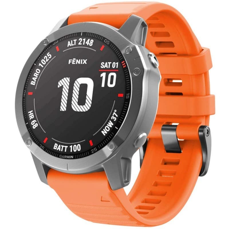 Sport armbånd Garmin Fenix 6 - Orange - Elkjøp | Elkjøp