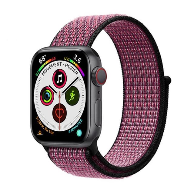 Apple Watch 5 (44mm) Nylon Armband - True Berry - Elgiganten