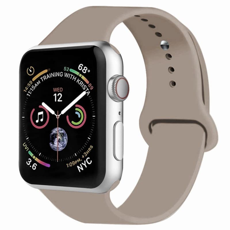 Apple Watch 4 (44mm) Sport armbånd - Betong - Elkjøp