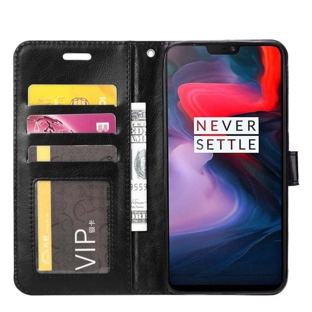 Mobilplånbok 3-kort OnePlus 6 (A6000) - Svart - Elgiganten - Elgiganten
