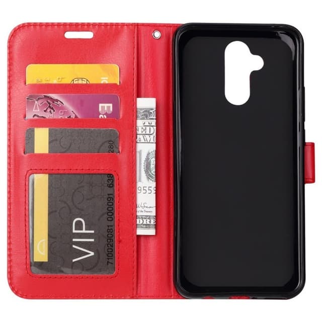 Mobilplånbok 3-kort Huawei Mate 20 Lite (SNE-LX1) - Röd - Elgiganten ...
