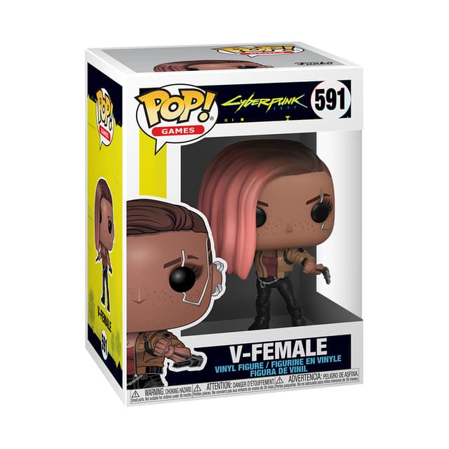 FUNKO! POP GAMES: CYBERPUNK 2077-V-FEMALE - Elkjøp