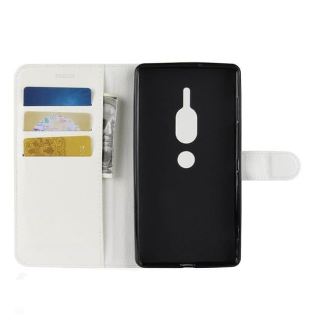 Mobilplånbok 3-kort Sony Xperia XZ2 Premium (H8166) - Vit - Elgiganten ...