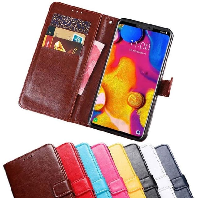 Mobilplånbok 3-kort LG V40 ThinQ (LM-V405) - Gul - Elgiganten - Elgiganten