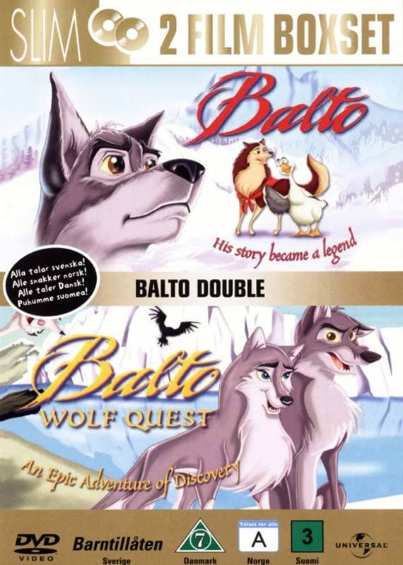 BALTO 1 & 2 (DVD) - Elgiganten