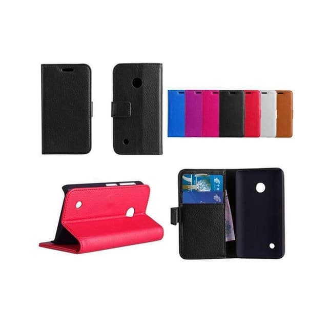 Lommebokdeksel 2-kort Nokia Lumia 530 (RM-1017) - Rosa - Elkjøp | Elkjøp