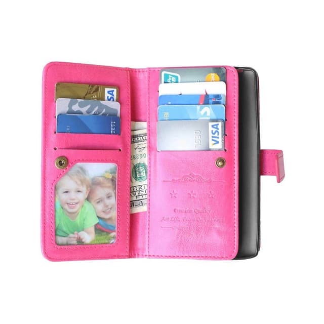 Dobbeltflip Flexi 9-kort OnePlus One (E1005) - Rosa - Elkjøp | Elkjøp