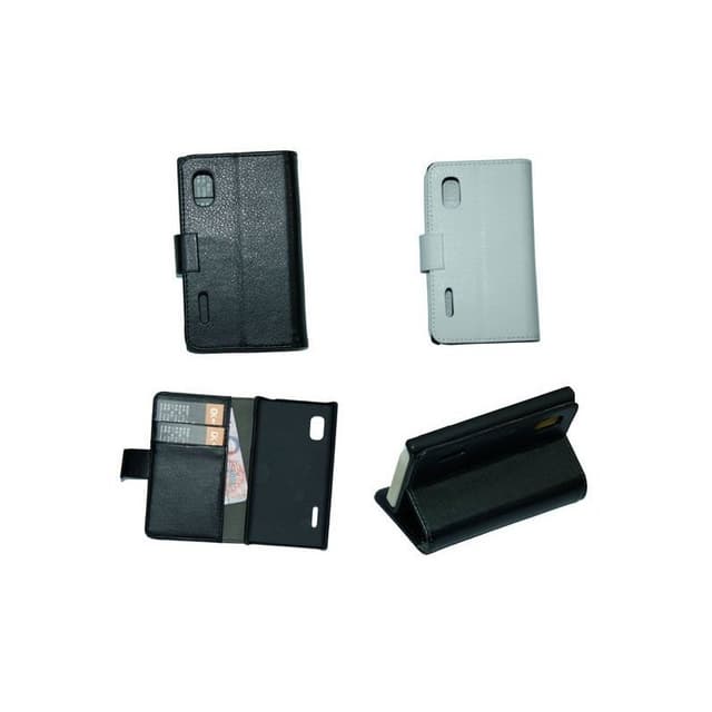 Lommebokdeksel 2-kort LG Optimus L5 (E610) - Rosa - Elkjøp | Elkjøp