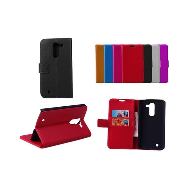 Mobilplånbok 2-kort LG G Pro 2 (D838) - Lila - Elgiganten - Elgiganten