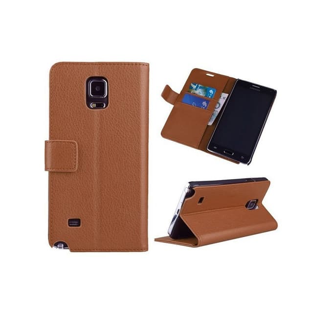 Mobilplånbok 2-kort Samsung Galaxy Note 4 (SM-N910F) - Brun - Elgiganten