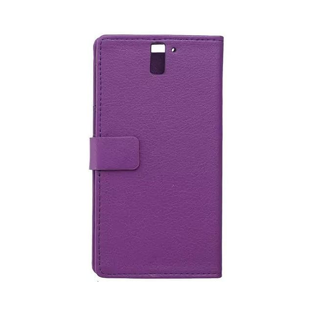 Lommebokdeksel 2-kort OnePlus One (E1005) - lilla - Elkjøp