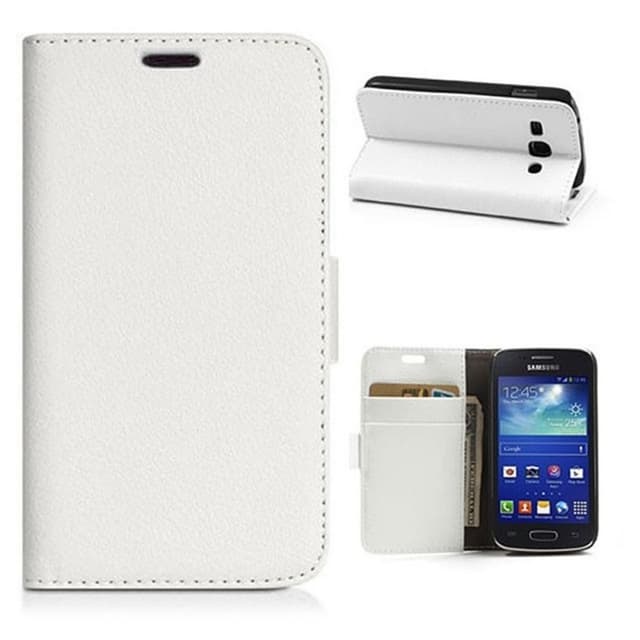 Lommebokdeksel 2-kort Samsung Galaxy Trend 2 (SM-G313H) - Hvit - Elkjøp ...