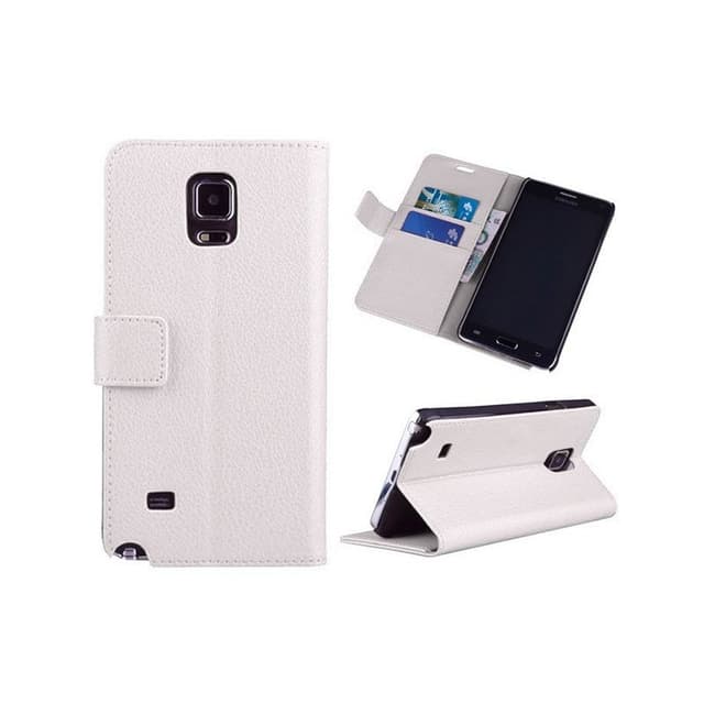 Lommebokdeksel 2-kort Samsung Galaxy Note 4 (SM-N910F) - Hvit - Elkjøp