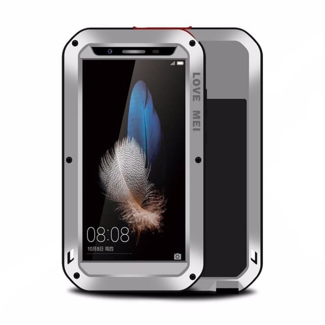 LOVE MEI Powerful Huawei Enjoy 5S (TAG-AL00) - Sølv - Elkjøp