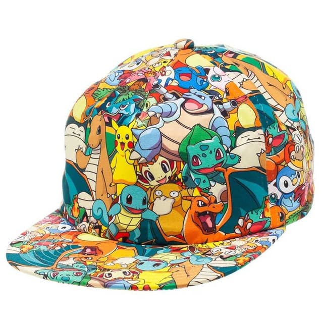 Pokémon - karakterer snapback cap | Elgiganten | Elgiganten