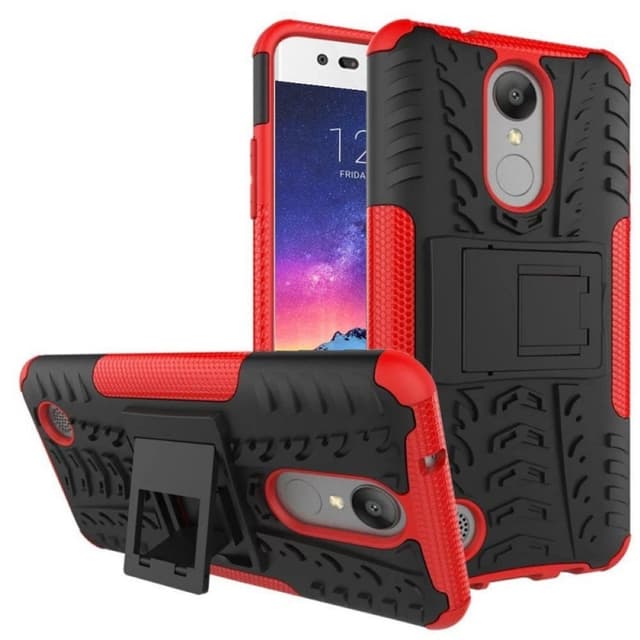 Støtsikkert deksel med stativ LG K8 2017 (M200N) - RØD - Elkjøp | Elkjøp