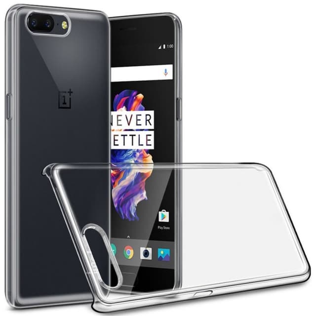 Clear Hard Case OnePlus 5 (A5000) - Elgiganten - Elgiganten