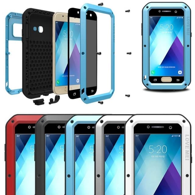 LOVE MEI Powerful Samsung Galaxy A3 2017 (SM-A320F) - Silver - Elgiganten