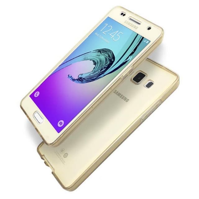 360° silikondeksel Samsung Galaxy A7 2016 (SM-A710F) - Gull - Elkjøp