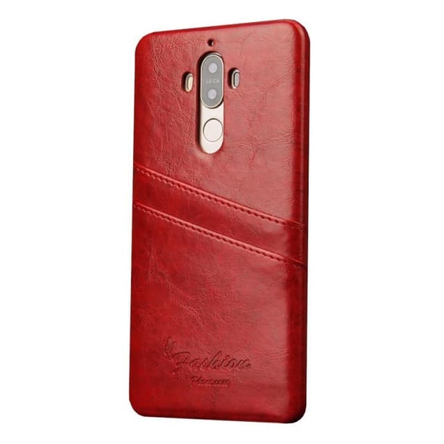 Retrodeksel med kort Huawei Mate 9 (MHA-L29) - RØD - Elkjøp | Elkjøp