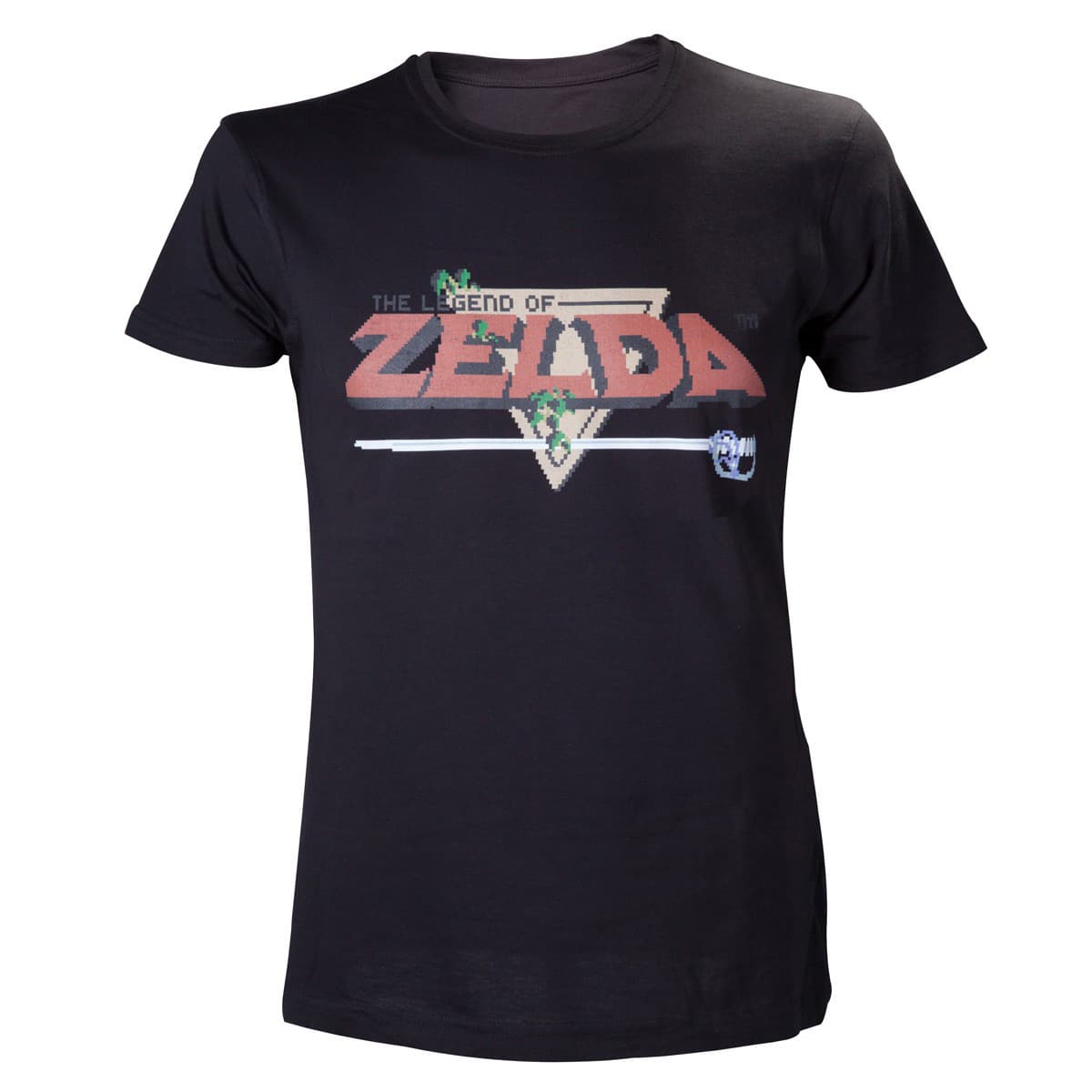 T-shirt The Legend of Zelda - Retro - sort (S) | Elgiganten | Elgiganten
