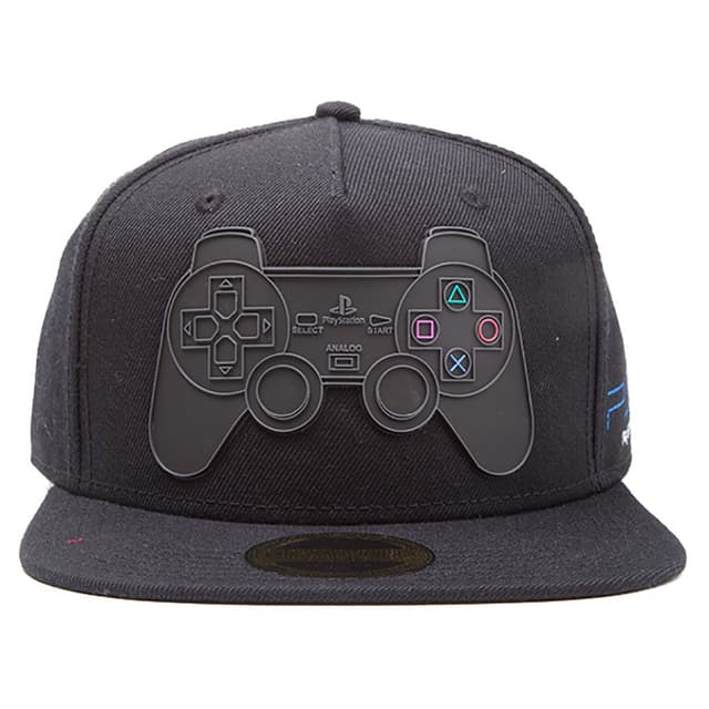 PlayStation - PS2 gummi-controller snapback cap (sort) | Elgiganten ...