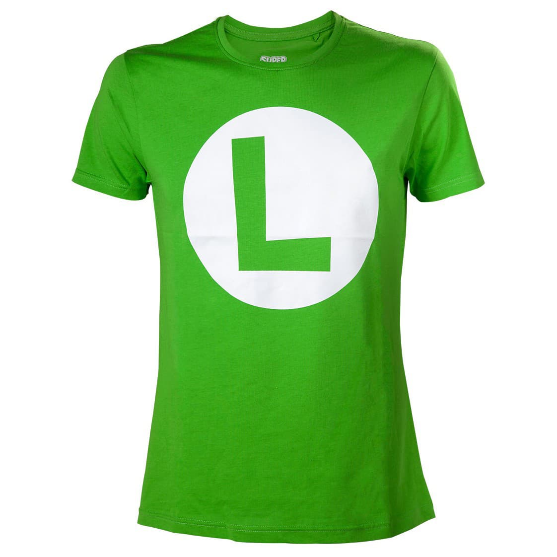 T-shirt Nintendo - Luigi logotyp grön (L) - Elgiganten - Elgiganten