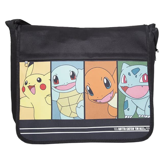 Pokemon Starting Characters kurértaske (sort) | Elgiganten