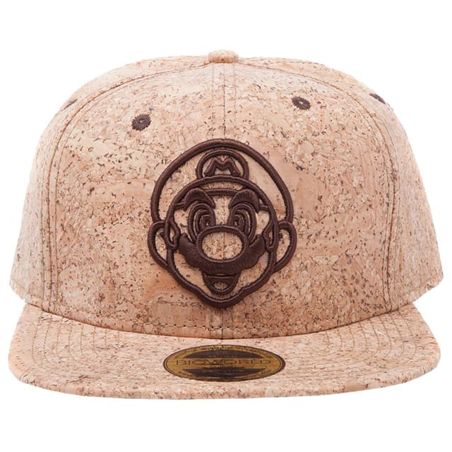 Nintendo Mario kork snapback cap (natural) | Elgiganten | Elgiganten