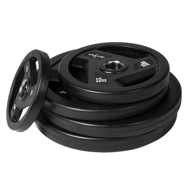 TITAN LIFE PRO Weight Disc Rubber 50 mm 1,25 kg - Elkjøp
