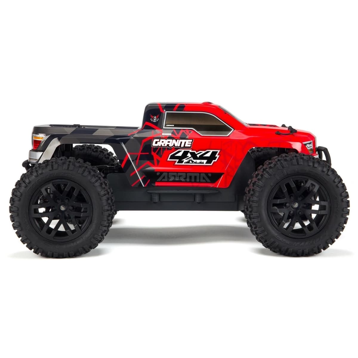 ARRMA Granite Mega 4WD Red/Black - Komplett - Elkjøp | Elkjøp