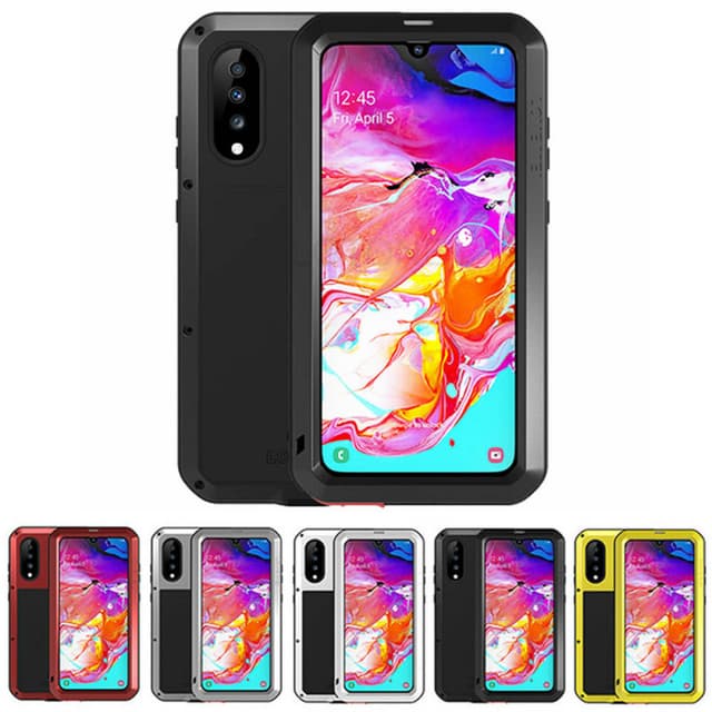 LOVE MEI Powerful skal Samsung Galaxy A70 (SM-A705F) - Silver ...