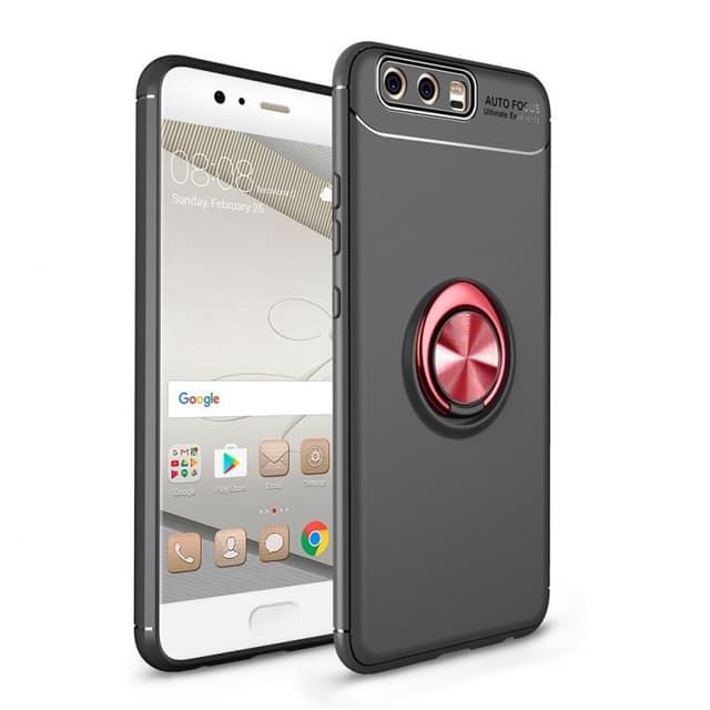 Slim Ringdeksel Huawei P10 Plus (VKY-L29) - Svart, rød - Elkjøp | Elkjøp