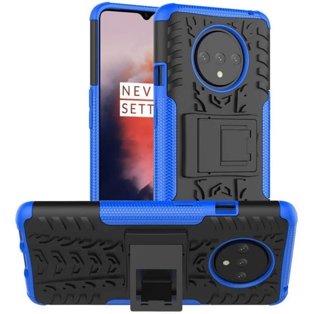 Støtsikkert deksel med stativ OnePlus 7T (HD1903) - Blå - Elkjøp