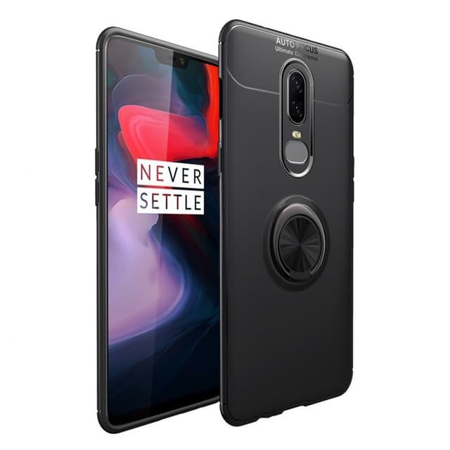 Slim Ring Case OnePlus 6 (A6000) - Svart - Elgiganten