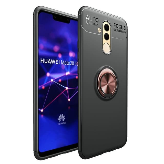 Slim Ring Case Huawei Mate 20 Lite (SNE-LX1) - Svart/Rosè - Elgiganten