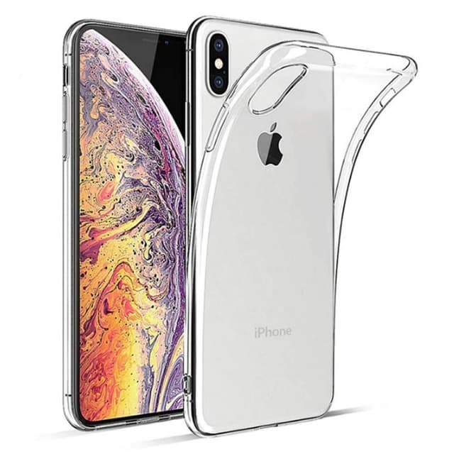 Silikone cover transparent Apple iPhone XS Max (6,5 ") | Elgiganten