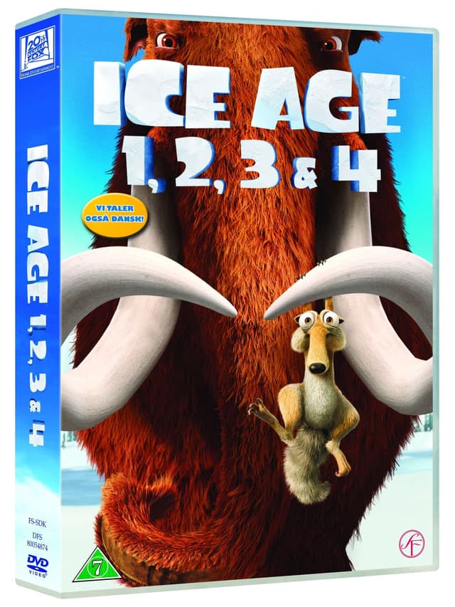 Ice Age 1-4 (DVD) | Elgiganten | Elgiganten