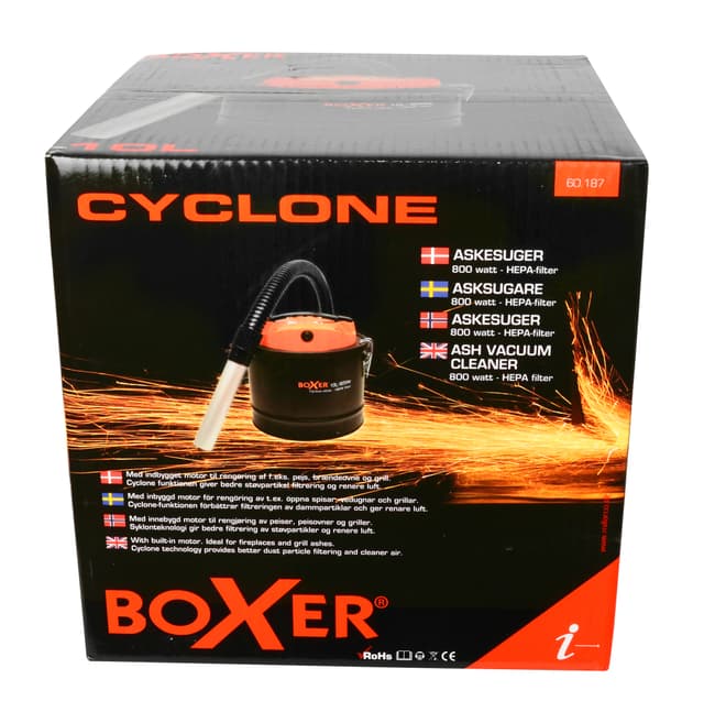 Askesuger 800 W - 10L-16 Cyclone & HEPA Filter - Elkjøp | Elkjøp