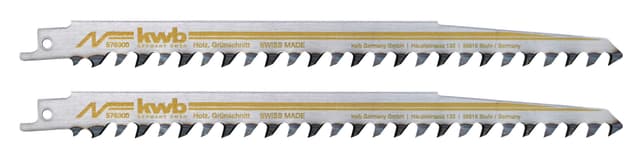 Sagblad til bajonettsag, 205 mm, tre, 2 stk. - Elkjøp | Elkjøp